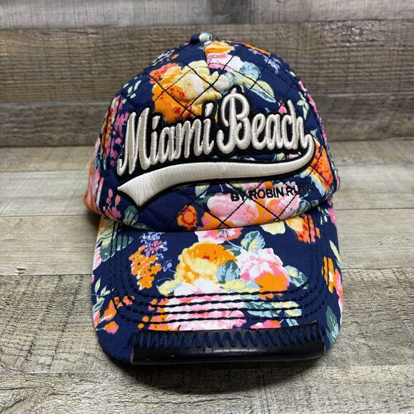 Robin Ruth | Accessories | Miami Beach Hat Robin Ruth Floral Adjustable ...